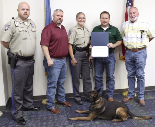 OCCJA officers receive commendation - Okmulgee Times