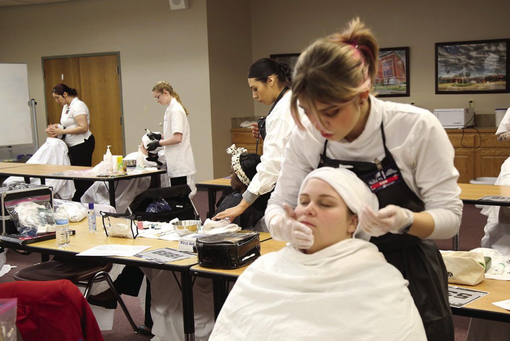 GCTC hosts SkillsUSA Regional Cosmetology Competition - Okmulgee Times