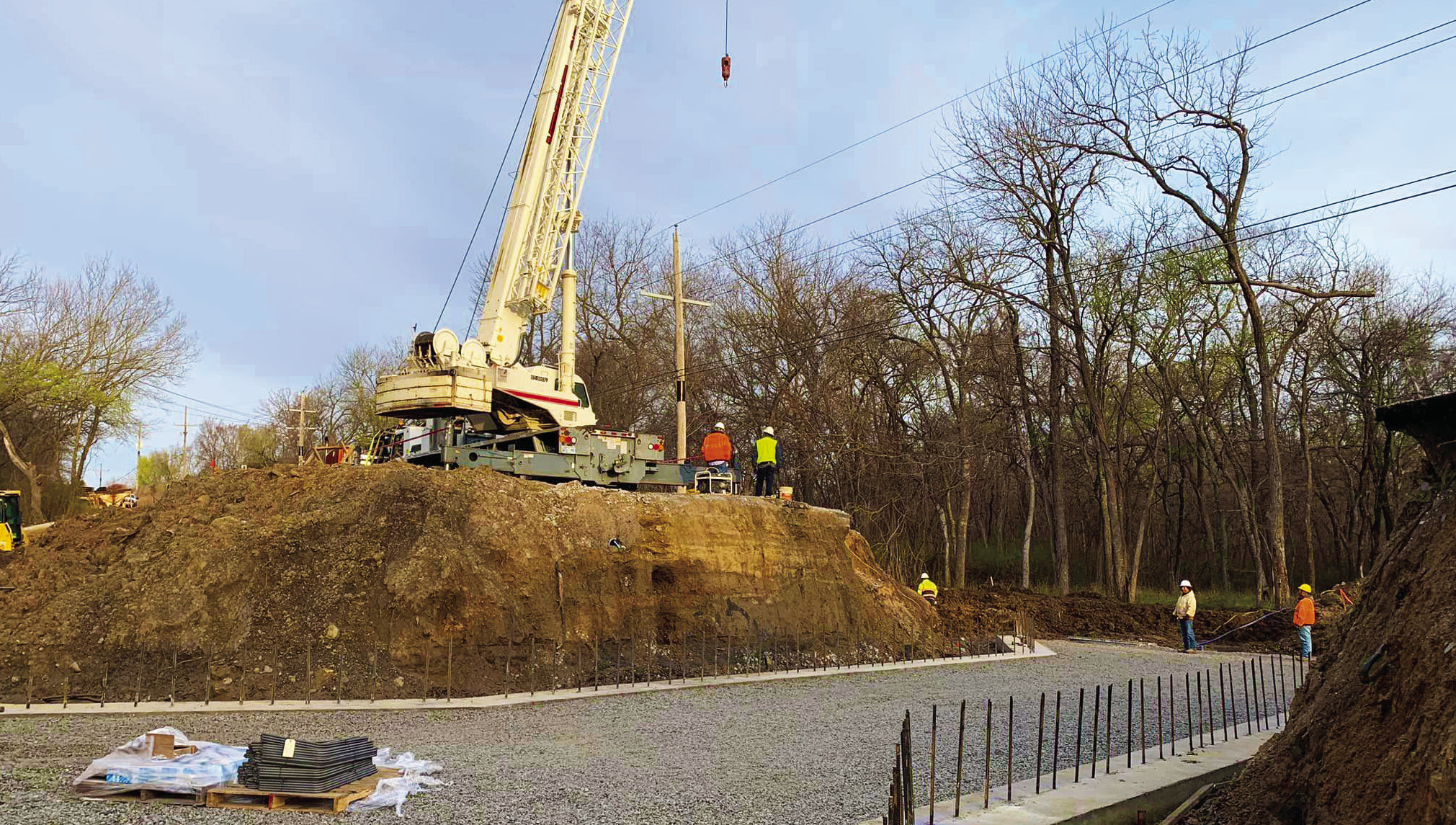 Signs of Progress: New Bridge Installed