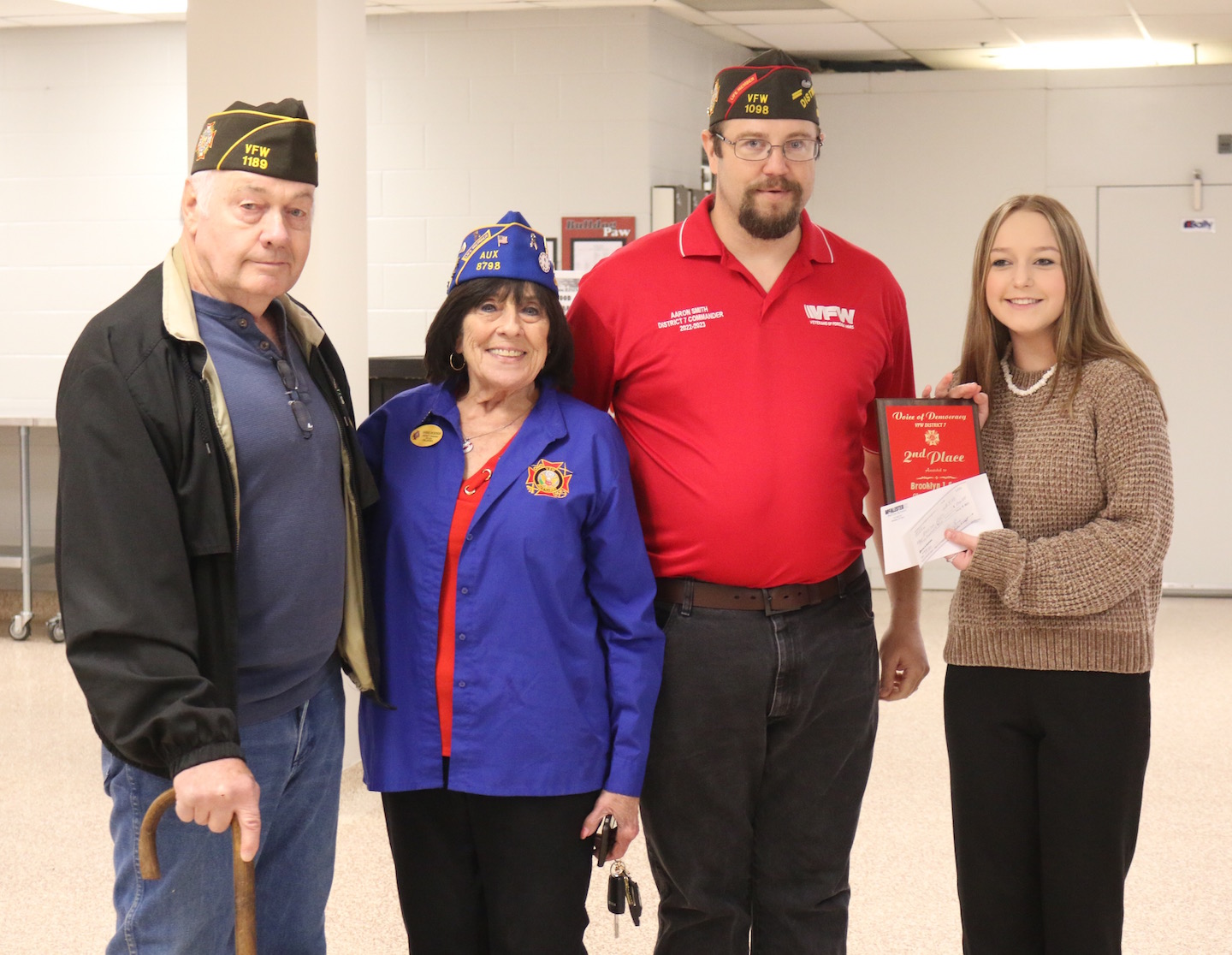 Brooklyn Scott Places in Voice of Democracy Essay Contest - Okmulgee Times