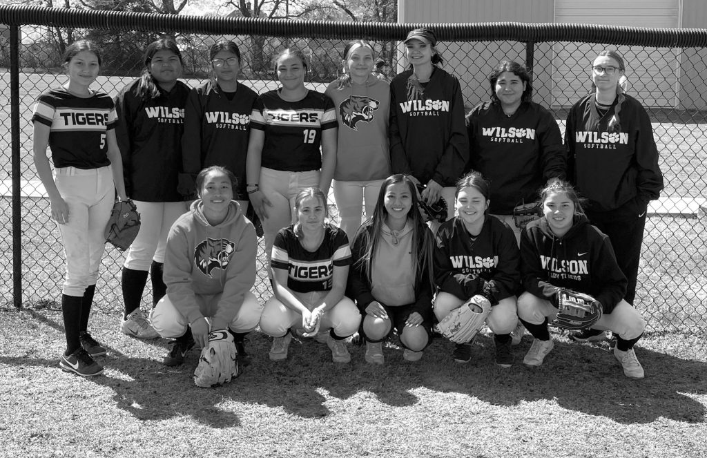 The Wilson Lady Tiger slowpitch softball team members include (not in ...