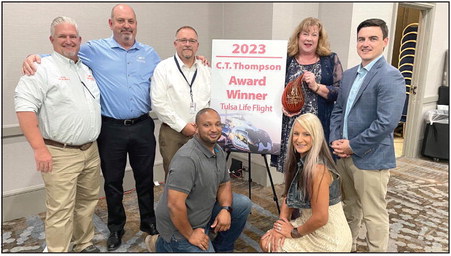 Tulsa Life Flight honored with special award