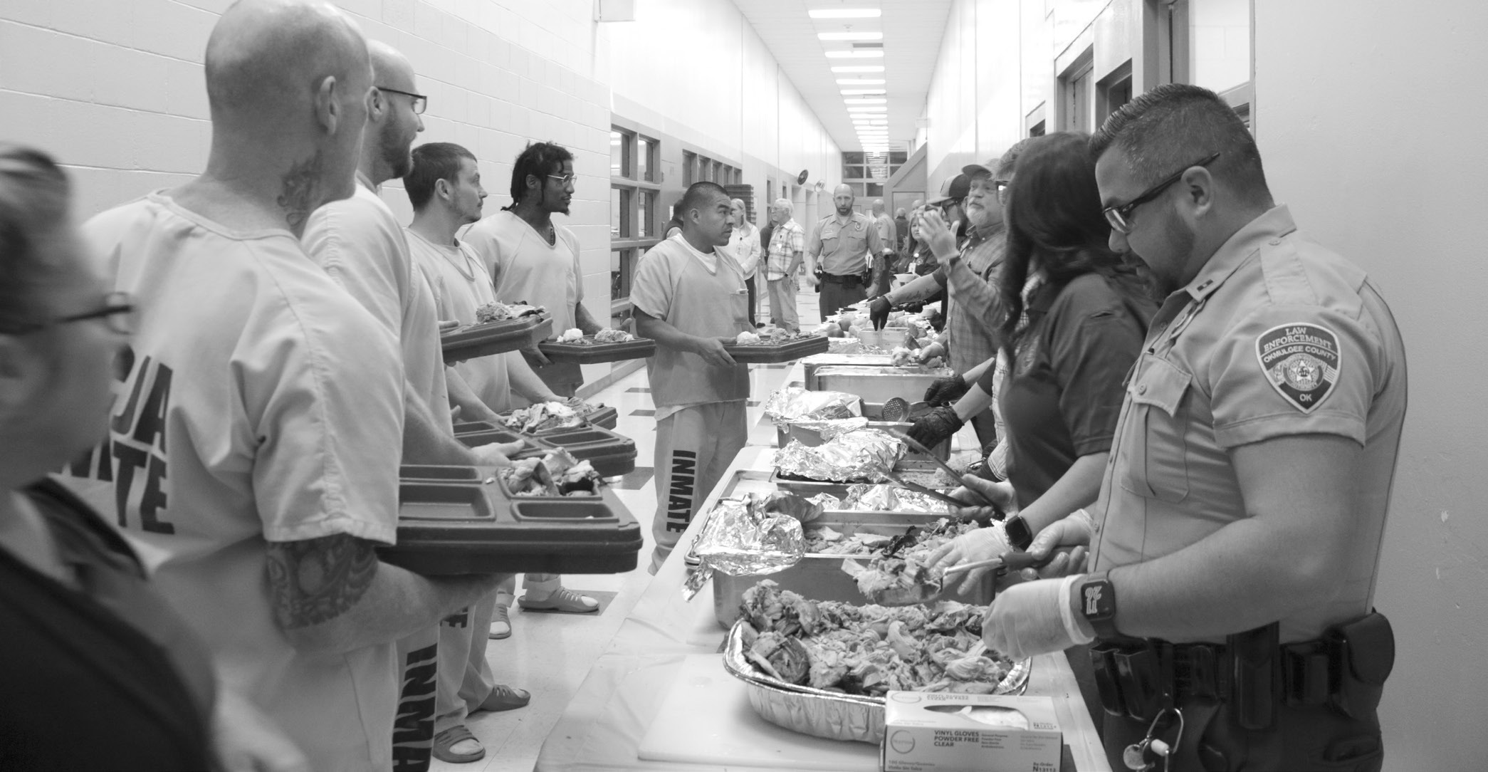 OCCJA Serves Thanksgiving Dinner