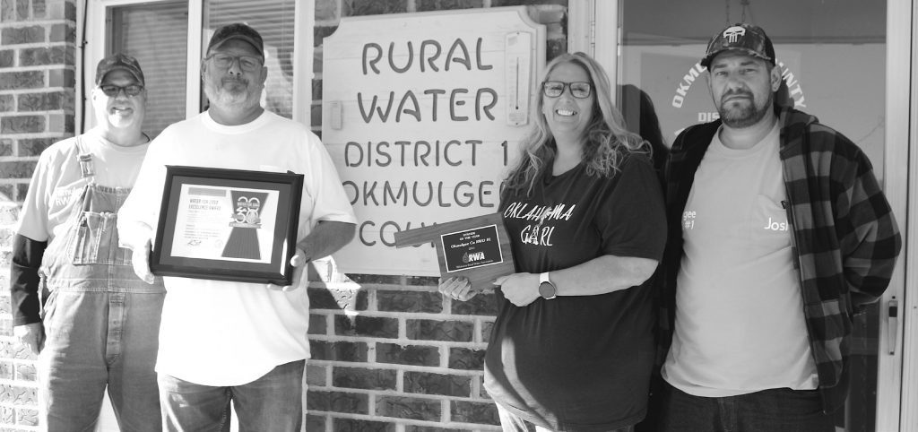 Rural Water District #1 honored by ORWA, state - Okmulgee Times
