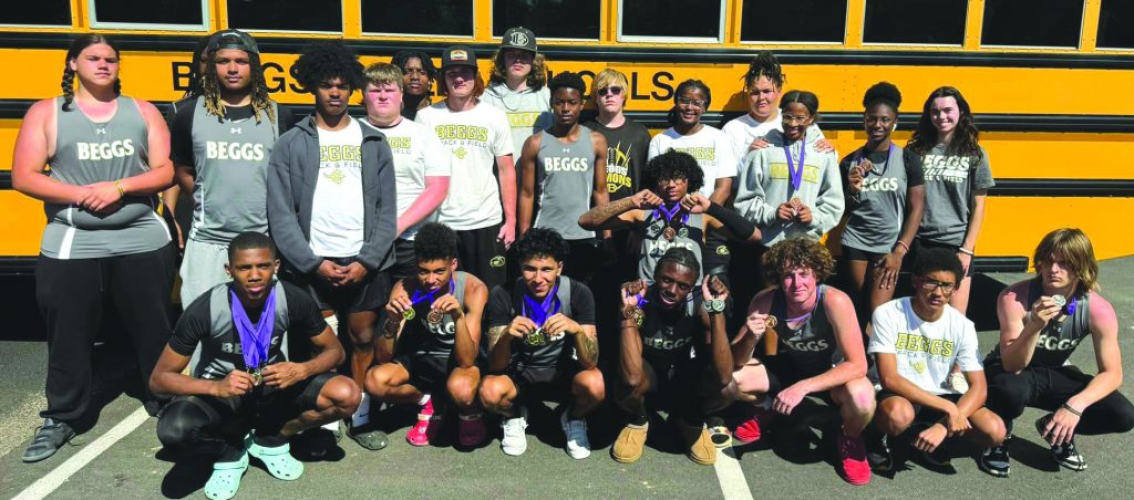 Beggs track takes home silver at Bristow meet - Okmulgee Times