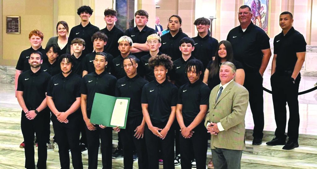 State champ Tigers visit Capitol