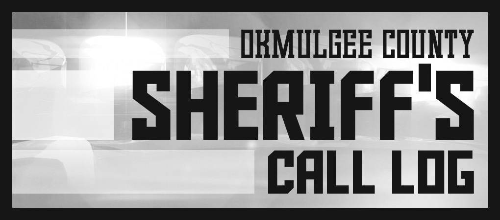 Okmulgee County Sheriff's Log
