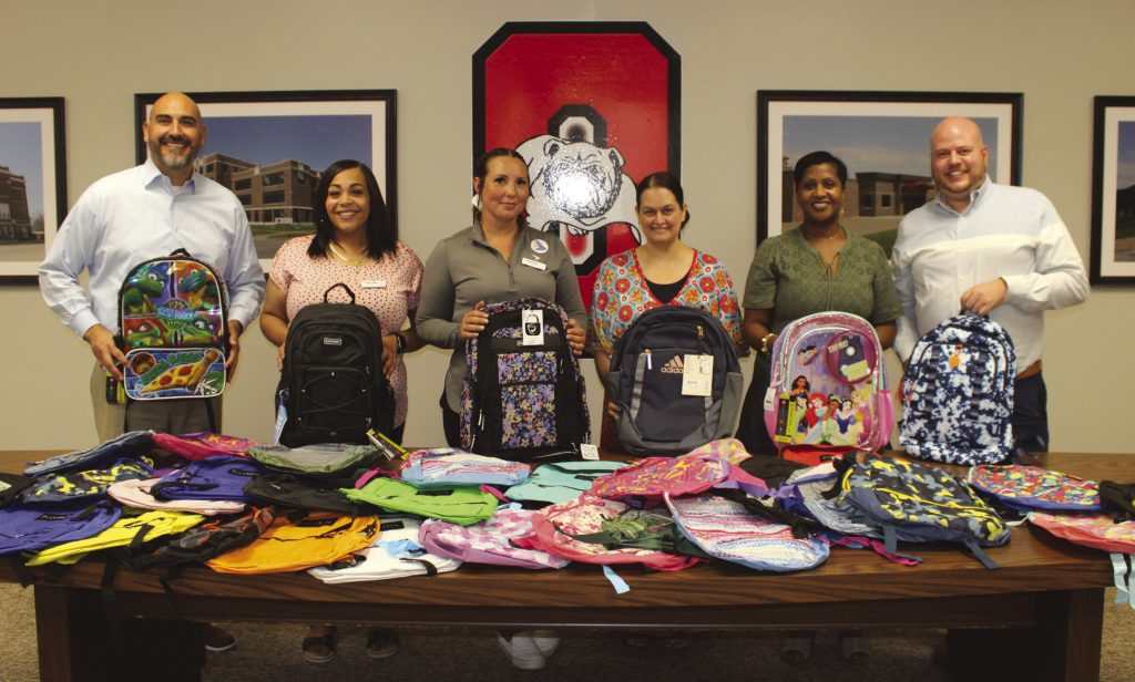 Patrons Bank Backpack Drive Benefits Schools - Okmulgee Times