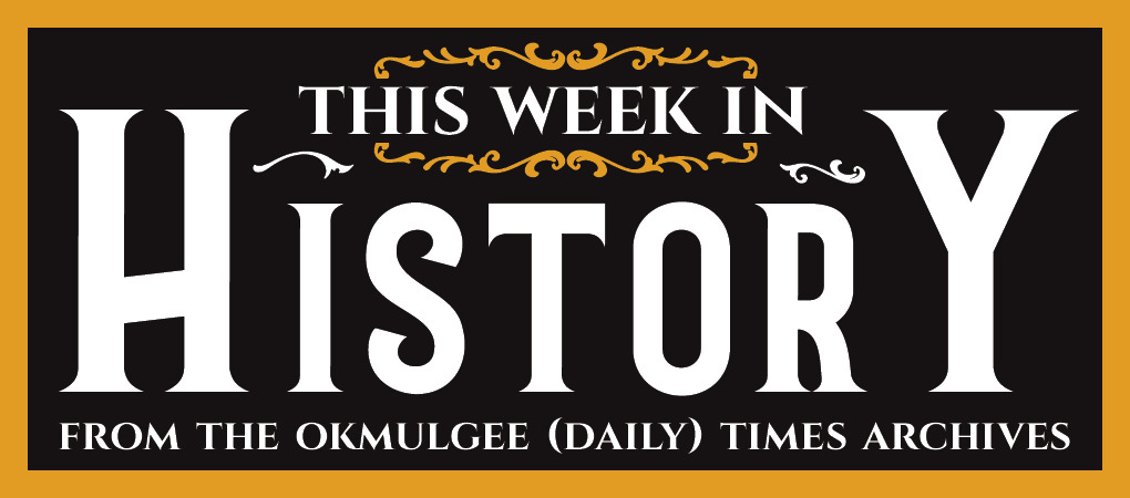 100 Years Ago (1926) - Okmulgee Times